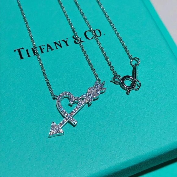 Jewelry | Tiffany Co Tiffany Simple Love Palomas Graffiti Series Heart ...